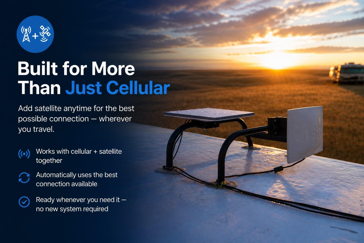 Insty Connect - The best internet on the road.